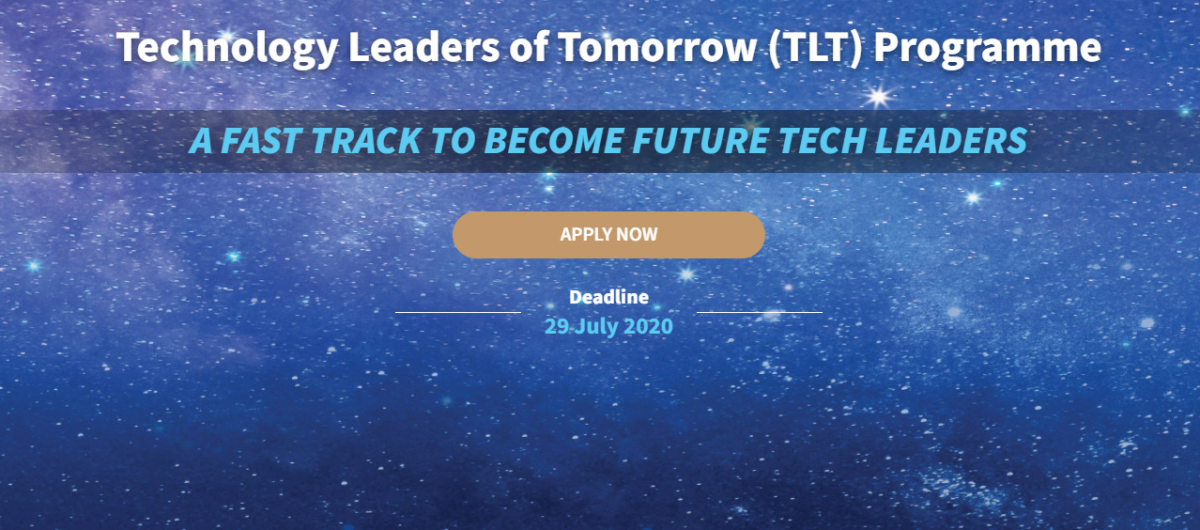 Technology Leaders of Tomorrow (TLT) Programme - StartmeupHK