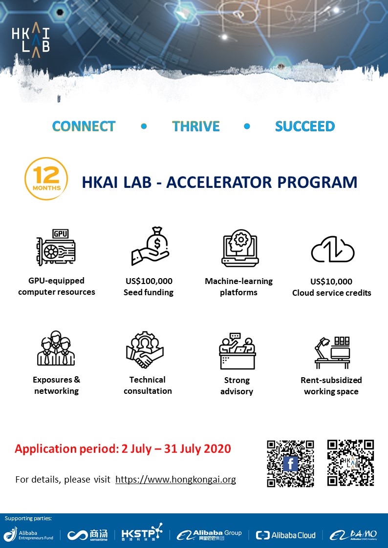 The 4th cohort of HKAI Lab Accelerator Program is open for applications! - StartmeupHK