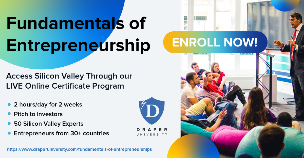 Fundamentals of Entrepreneurship Programme Is Open for Application ...