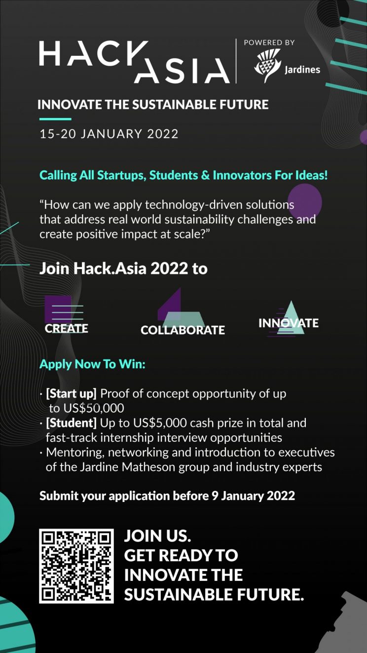 Join Hack.Asia with your innovative solutions to sustainability ...