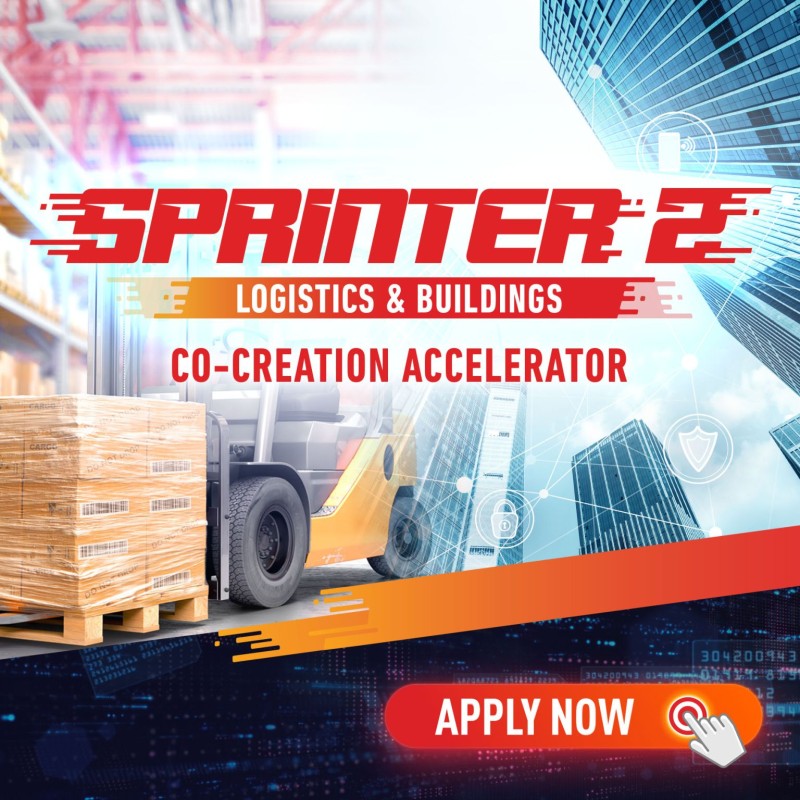 SPRINTER 2 - LOGISTICS & BUILDINGS CO-CREATION ACCELERATOR is now open ...